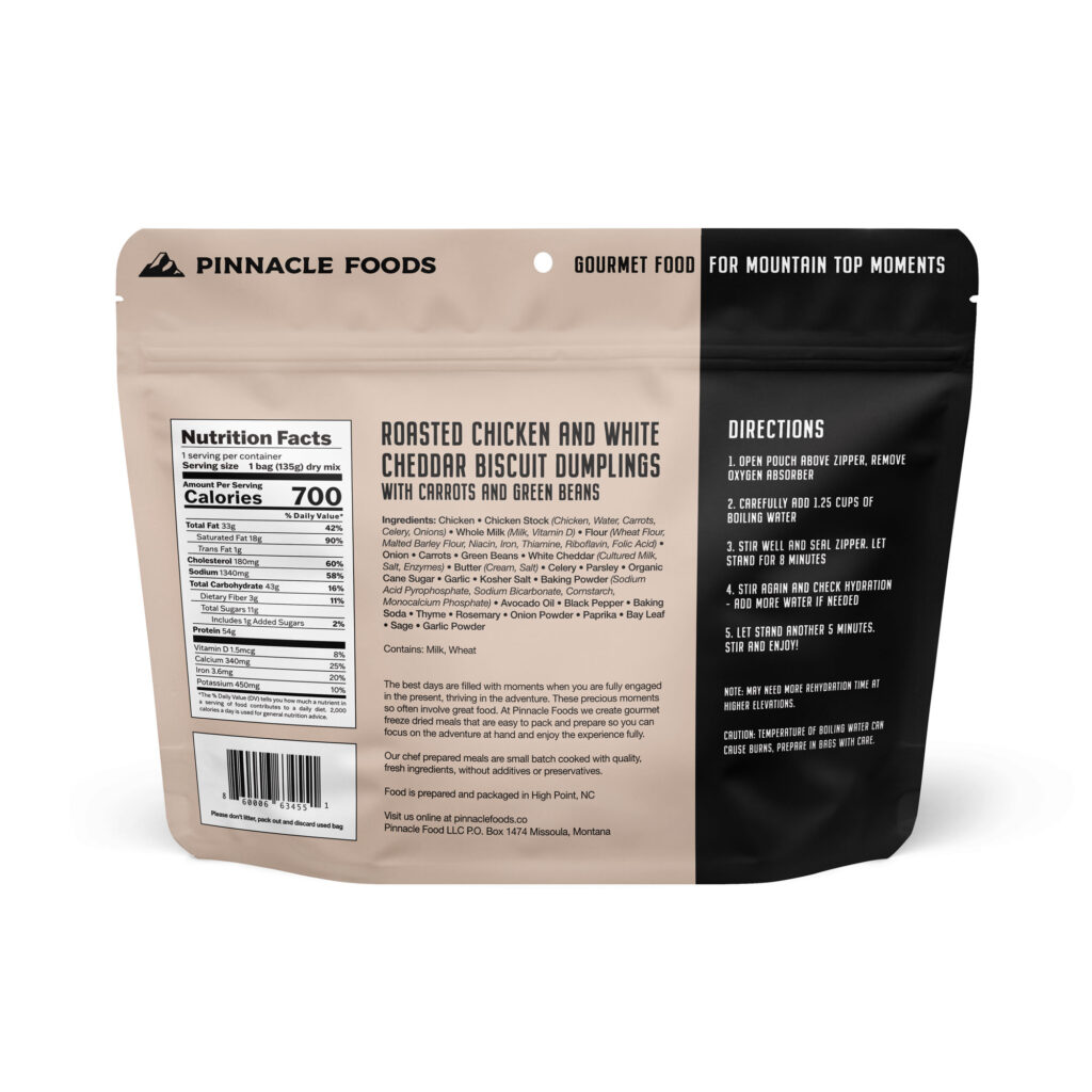 Herb Roasted Chicken and White Cheddar Biscuit Dumplings - Pinnacle Foods Co